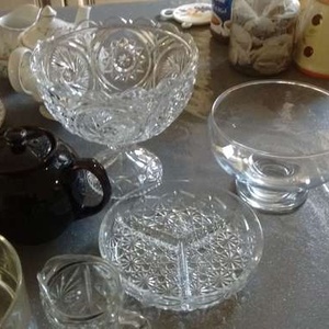 FreelyWheely: Various glass items