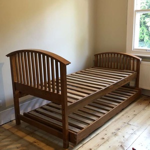 FreelyWheely: Solid wood single beds
