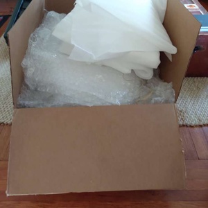 FreelyWheely: Bubble wrap and packing material