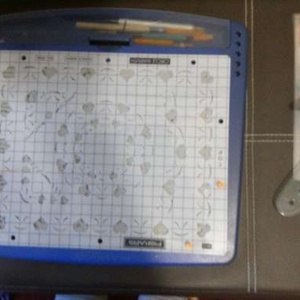 FreelyWheely: Fiskars Embossing Board & Stencils