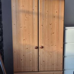 FreelyWheely: Pine Wardrobe.
