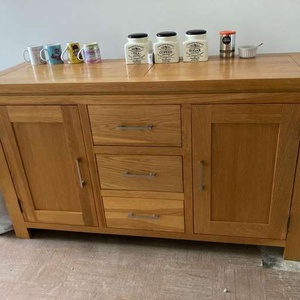 FreelyWheely: Solid oak sideboard