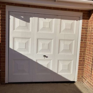 FreelyWheely: Single metal up and over door with key