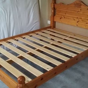 FreelyWheely: Double bed frame