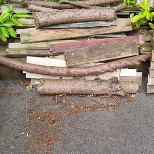 FreelyWheely: Oak wood flooring offcuts.