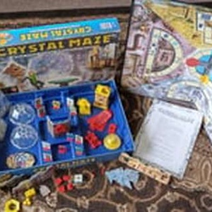 FreelyWheely: Vintage crystal maze board game