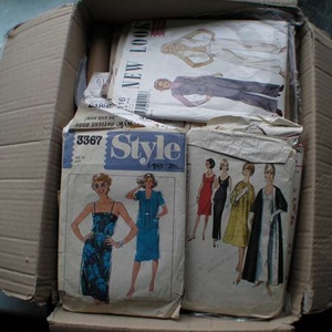 FreelyWheely: Box of Dress Patterns