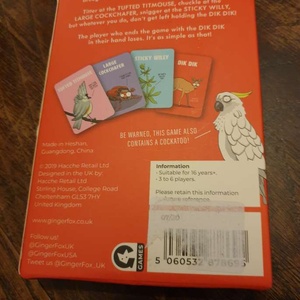 FreelyWheely: Animal card game