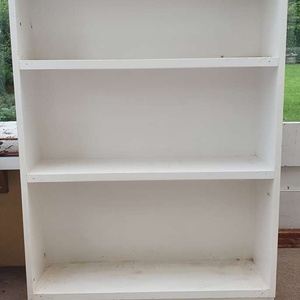 FreelyWheely: White bookcase x 2