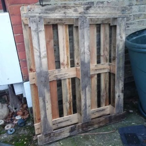 FreelyWheely: Wooden pallet
