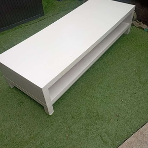 FreelyWheely: Large table with shelf