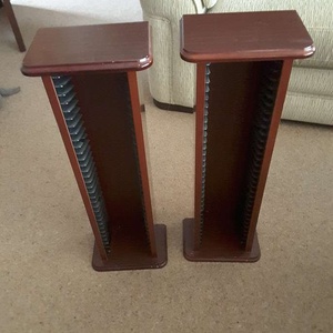 FreelyWheely: CD storage units.