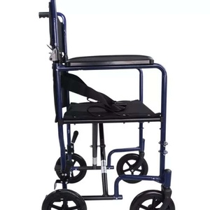 FreelyWheely: Transit Chair Wheelchair, Aidapt Steel Compact Blue