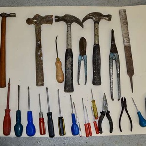 FreelyWheely: Selection of surplus tools