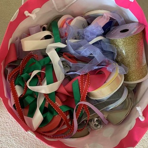 FreelyWheely: Bag of assorted ribbon