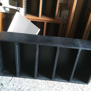FreelyWheely: Black CD storage stands