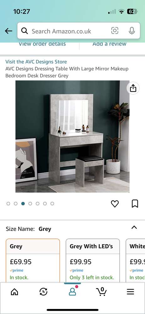 FreelyWheely: FREE - Brand new Dressing Table with Mirror and chair