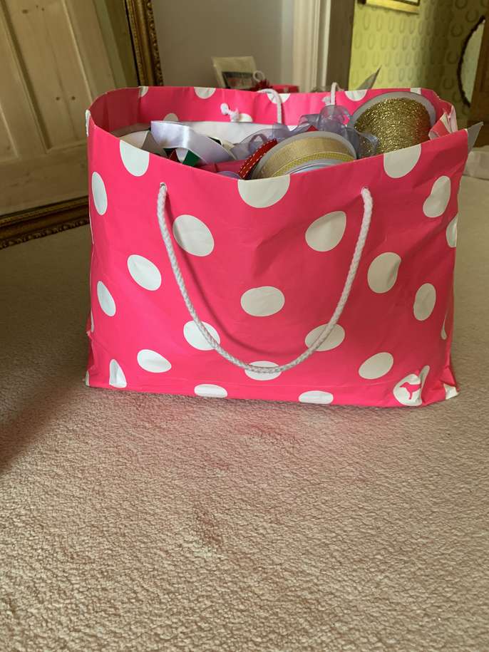 FreelyWheely: Bag of assorted ribbon