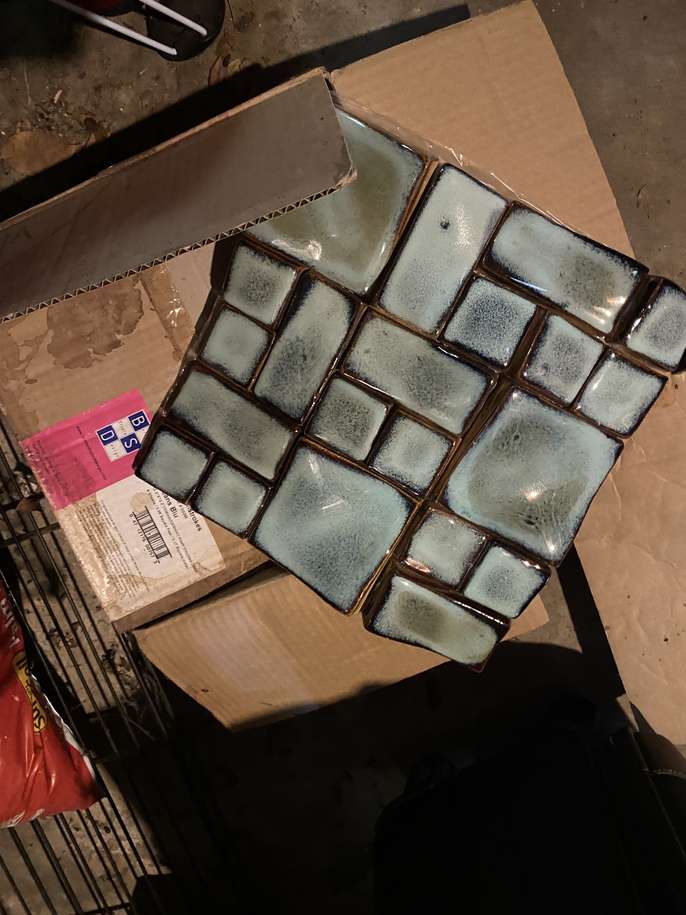 FreelyWheely: Ceramic tile 2 boxes