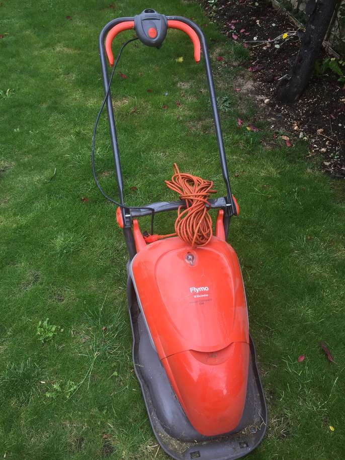 FreelyWheely: TAKEN: Flymo lawn mower