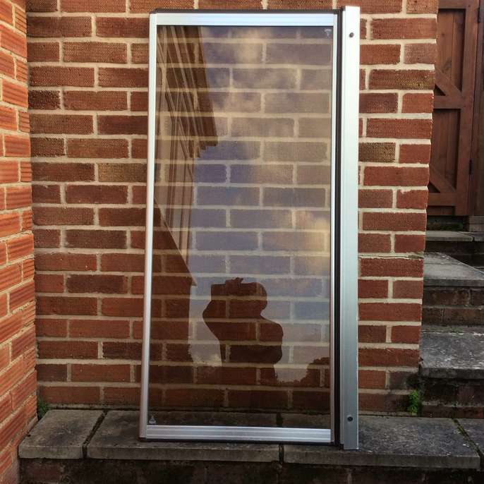 FreelyWheely: Showerlux glass screen
