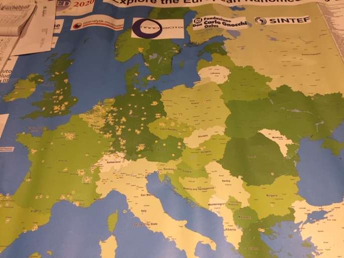 FreelyWheely: Poster - Map of Europe - Collect Guildford GU1
