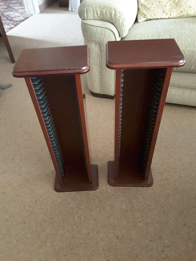 FreelyWheely: CD storage units.