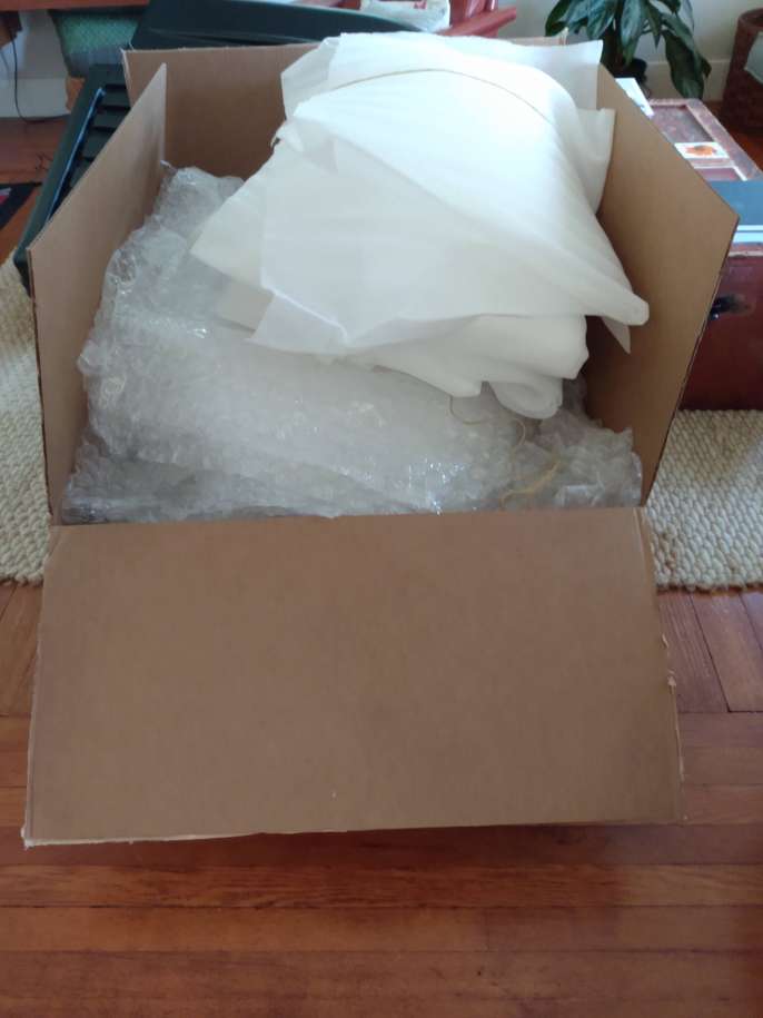 FreelyWheely: Bubble wrap and packing material