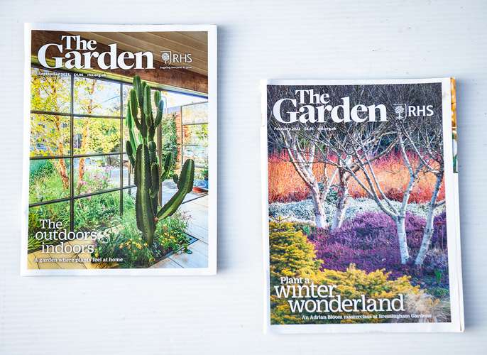 FreelyWheely: 5 copies of The RHS "The Garden" Magazine