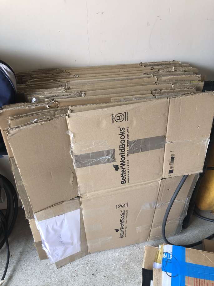 FreelyWheely: Loads of packing boxes