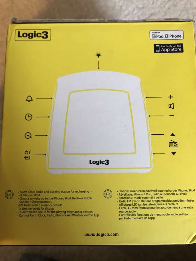 FreelyWheely: I-station TimeCurve alarm clock