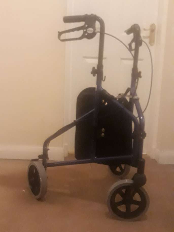 FreelyWheely: Triangular walker