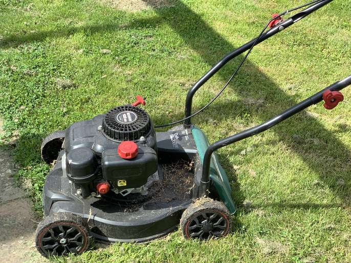 FreelyWheely: Parkside 132cc mower