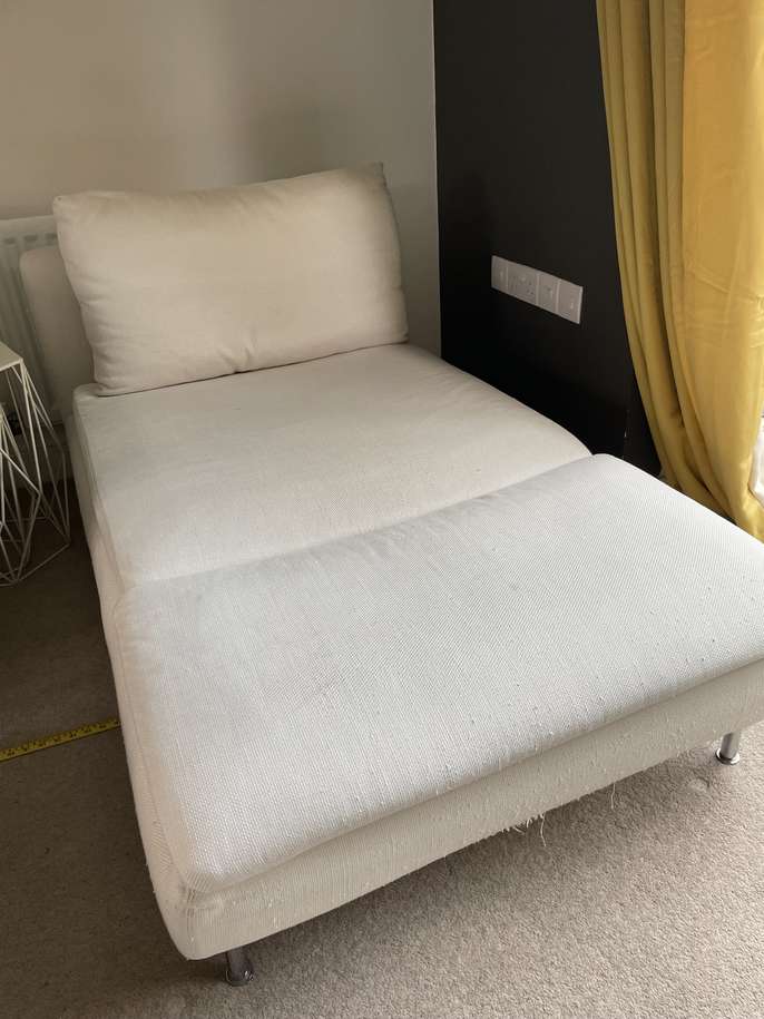 FreelyWheely: IKEA SODERHAMN 4 seat sofa & chaise - cream/off white