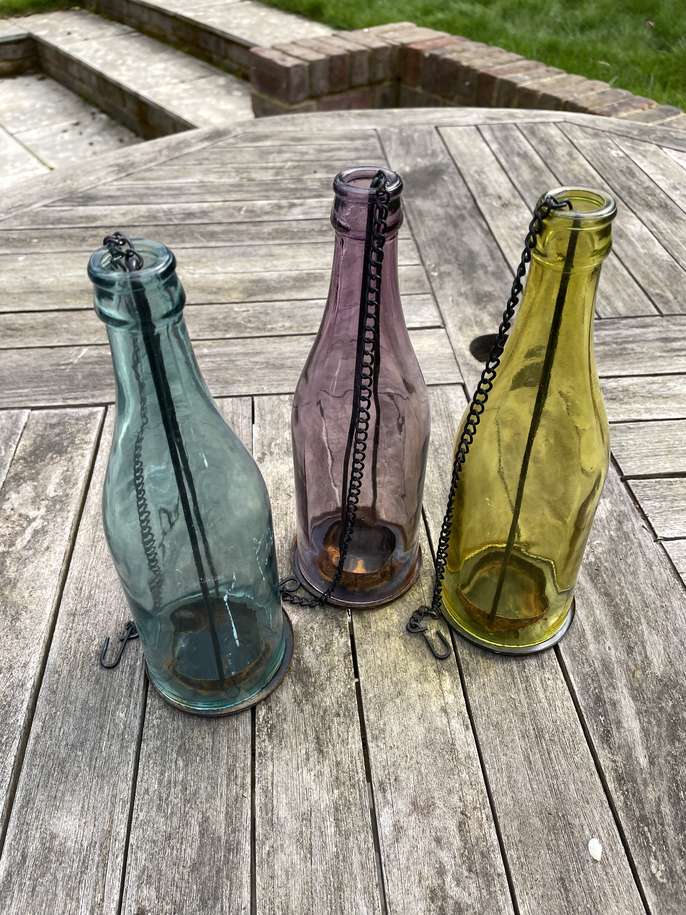 FreelyWheely: Garden tea light lanterns