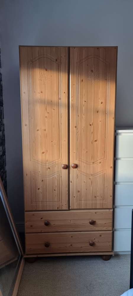 FreelyWheely: Pine Wardrobe.