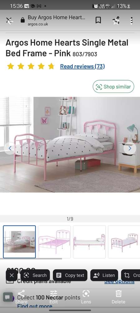 FreelyWheely: Pink princess bed