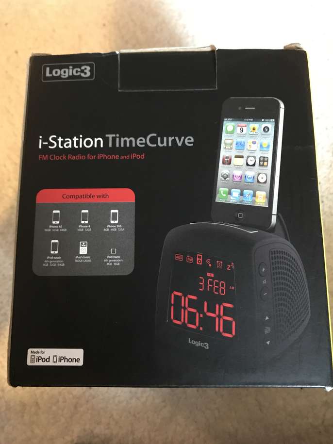 FreelyWheely: I-station TimeCurve alarm clock