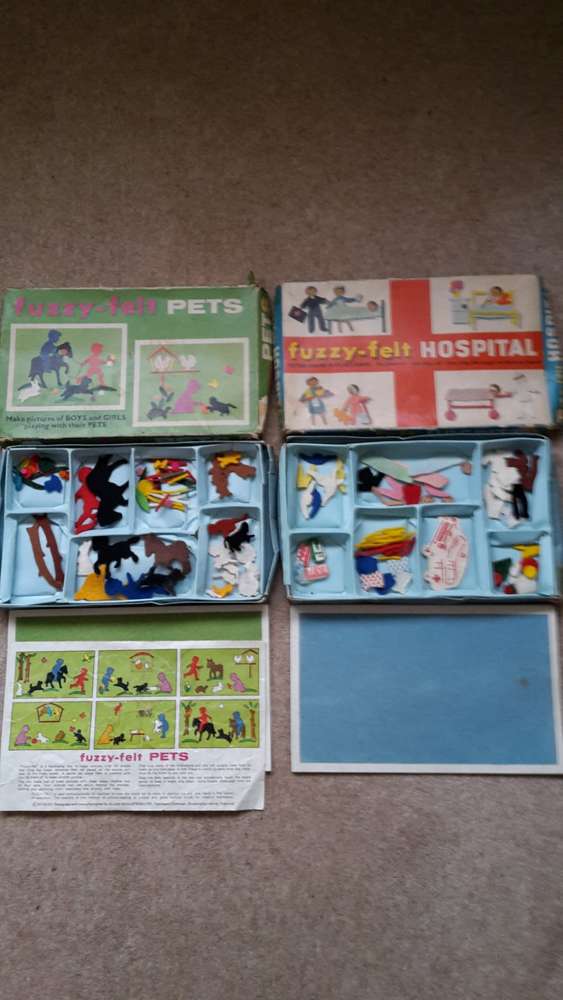 FreelyWheely: Fuzzy Felt Hospital and Pets