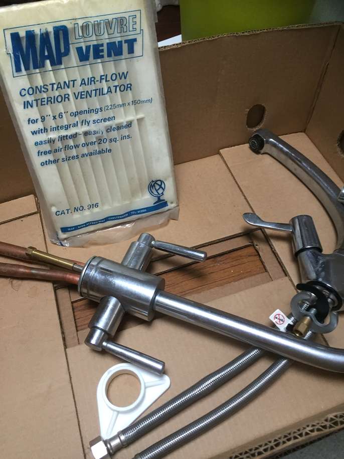 FreelyWheely: Kitchen mixer taps and vent cover