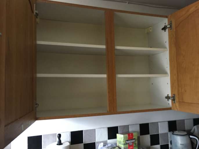 FreelyWheely: Kitchen wall units and tall larder