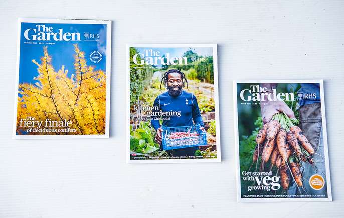 FreelyWheely: 5 copies of The RHS "The Garden" Magazine