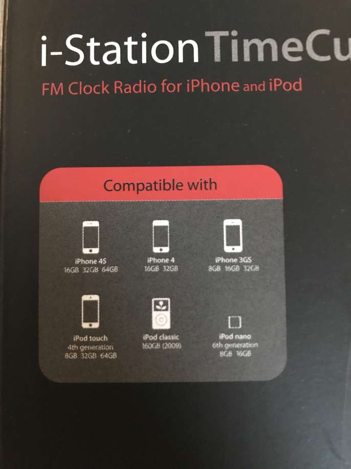 FreelyWheely: I-station TimeCurve alarm clock