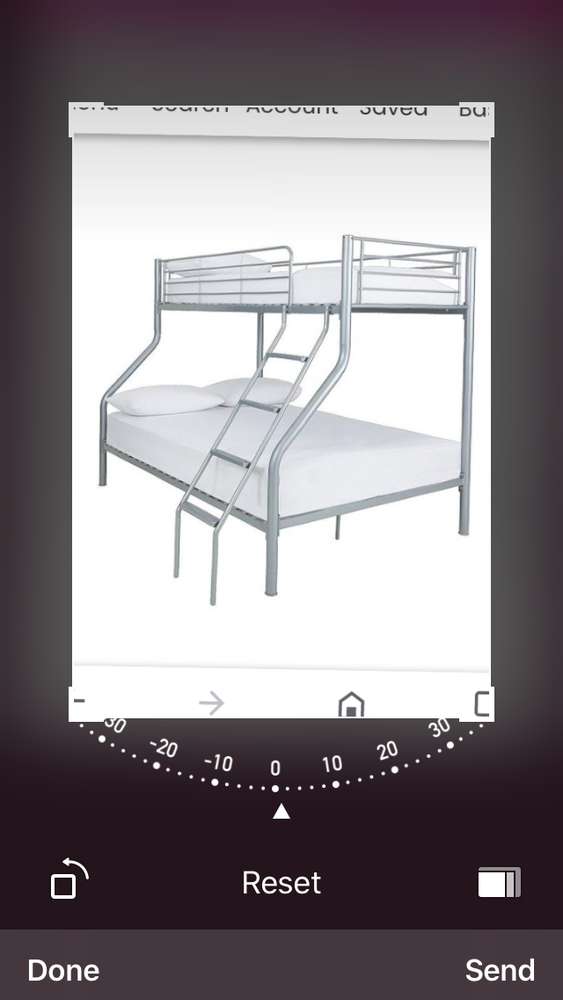 FreelyWheely: Silver metal bunk bed