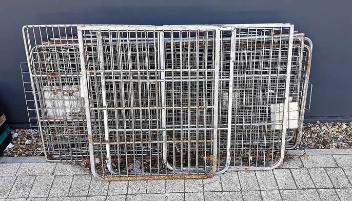 FreelyWheely: Free Roll Cage Sides & Shelves - Scrap Metal