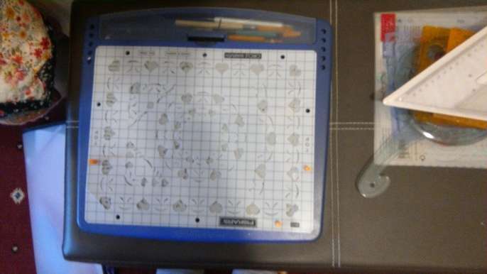 FreelyWheely: Fiskars Embossing Board & Stencils