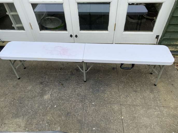 FreelyWheely: Foldable bench