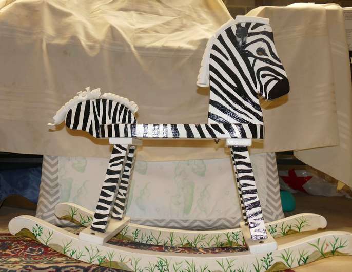 FreelyWheely: Rocking zebra
