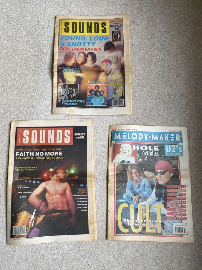 FreelyWheely: Sounds and Melody Maker Magazines