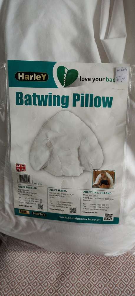 FreelyWheely: Batwing Support Pillow